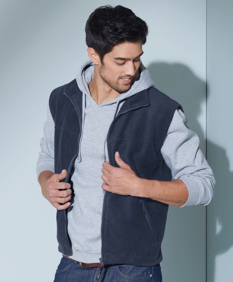 TextileShop - Moški flis brezrokavnik James & Nicholson JN 45